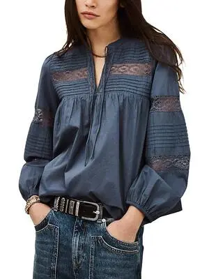 Ba&sh Nami Blouse - Blue