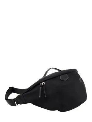 PORTIER On-the-go Nylon Belt Bag - Black