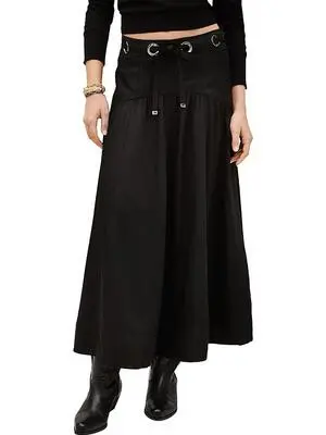 Ba&sh Ponia Skirt Black