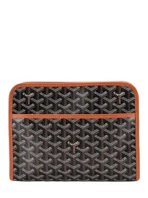 GOYARD Mm Jouvence Toiletry Pouch Coated Canvas - Brown