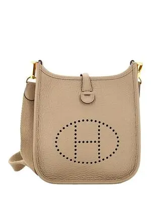 Hermès TPM Evelyne Bag Gen III Clemence Neutral