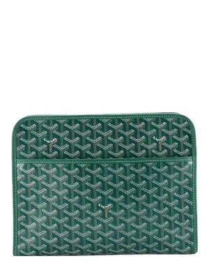 GOYARD Jouvence Toiletry Pouch Coated Canvas - Green