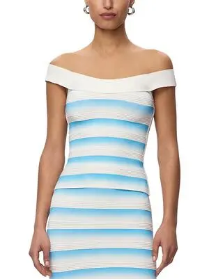 Herve Leger The Jessi Top - Sky Ombre