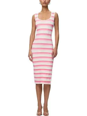 Herve Leger The Clea Dress - Pink Ombre
