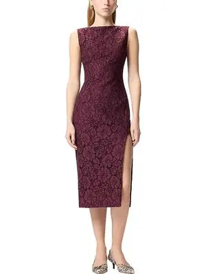 Pinko Embroidered Lace Dress - R