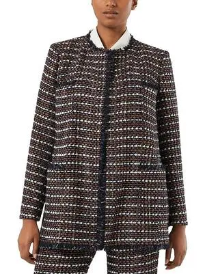 Marina Rinaldi Mrnfervida Jacket - Blue Brown