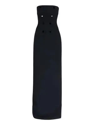 JUOZAS STATKEVICIUS Strapless Maxi Dress - Black
