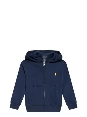 Polo Ralph Lauren Logo Zip-up Sweatshirt - Blue