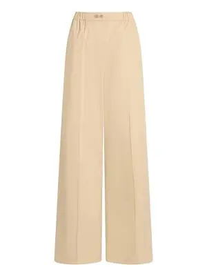 PATOU Wide Leg Trousers - Beige