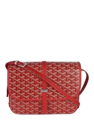 Goyard Goyardine Canvas Belvedere Ii Mm - Red