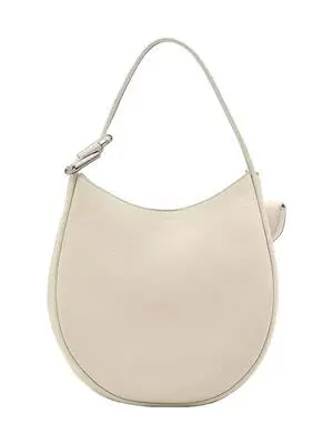 Marc Jacobs Leather Large Hobo Bag - Cloud White