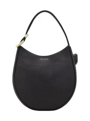 Marc Jacobs Leather Dual Large Hobo Bag - Black