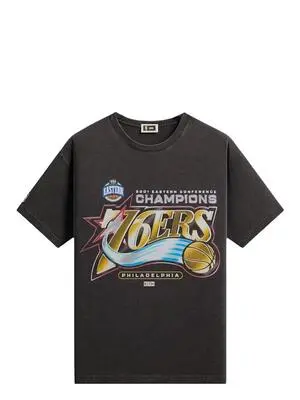 Kith Nba Allstar Philadelphia 76ers Vintage Tee Shirt - Black