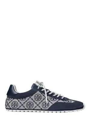 Tory Burch Field Sneakers - Navy Blue T Monogram/new Navy Blue