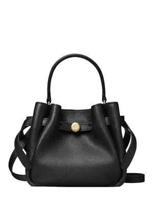 Tory Burch Romy Mini Bucket Bag - Black