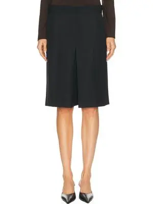 Helmut Lang Midi Skort - Black