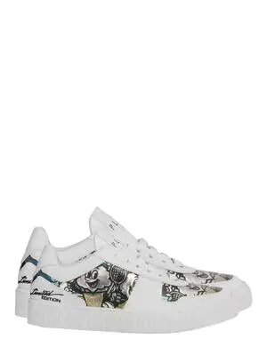 Philipp Plein 3d Appliqué Low-top Sneakers - White