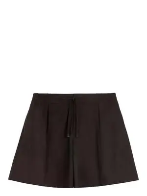 TOD'S Drawstring-fastening Tailored Shorts - Brown