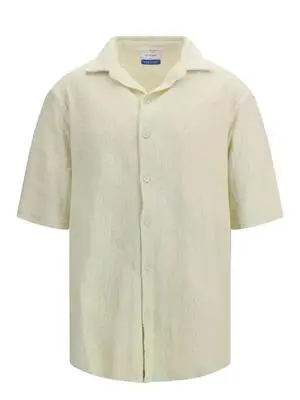 Off-White Terry Bowling Shirt - Neutrals