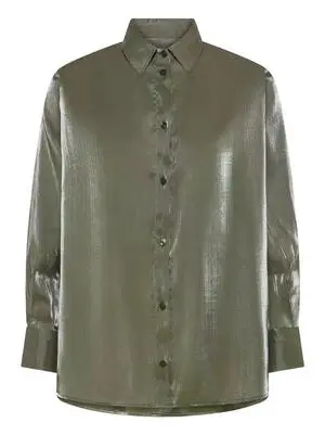 CRUNA Yvonne Buttoned Shirt - Green