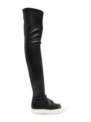 Rick Owens High Stocking Sneaks Boots Black