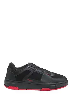 Hugo Panelled Sneakers - Black