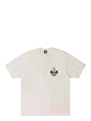 StÜssy Pig Dyed Cotton T-shirt - Neutrals