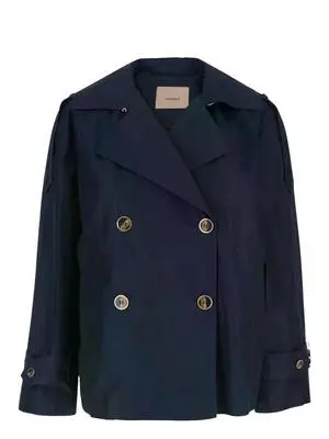 TWINSET Double-breasted Jacket - Blue