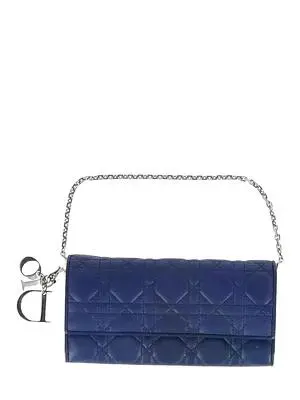 Dior Lady Cannage Clutch - Blue