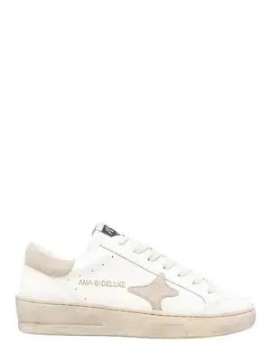 AMA-BRAND Logo Sneakers - White