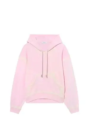 Off-White Hoodie With Logo Detail - Pink