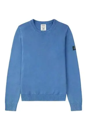 ECOALF Crewneck Knitted Sweater - Blue