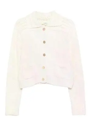 Ba&sh Federica Front-pocket Cardigan - Neutrals