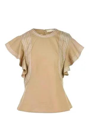 Ulla Johnson Cotton Top - Neutrals