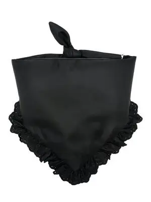 Simone Rocha Embellished Daisy Pillowcase Shoulder Bag - Black