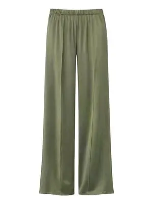 SEMICOUTURE Elasticated-waistband Trousers - Green