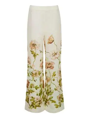 CARA CARA Floral-Pattern Trousers
