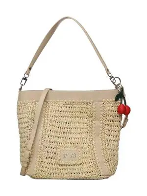 V°73 Woven Charm Tote