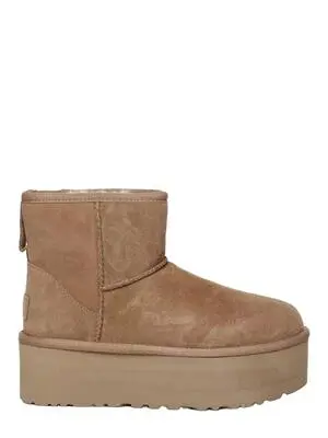 UGG Platform Mini Boots - Neutrals