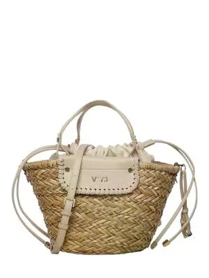 V°73 Top Handle Tote Bag - Neutrals