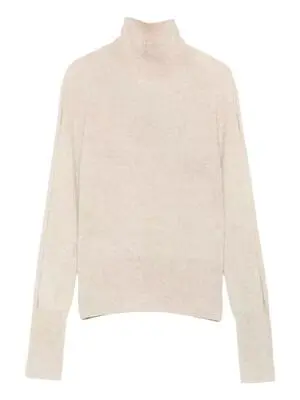 JOSEPH Turtleneck Cashmere Sweater - Neutrals