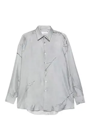 COSTUMEIN Valentino Buttoned Shirt - Grey