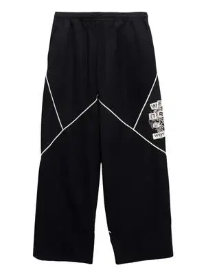 HONOR THE GIFT Graphic-print Trousers - Black