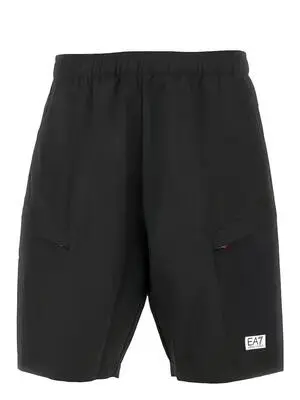 EA7 Logo Detail Shorts