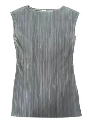 Calvin Klein Pleated Top - Grey