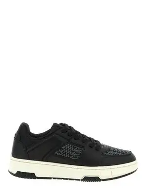 BOSS Yarrow Monogram Sneakers - Black