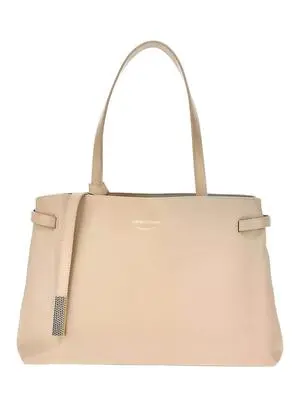 Emporio Armani Buckled Shoulder Bag - Neutrals