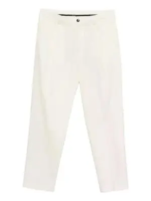 MICHAEL COAL Pleated Wilson Trousers - Neutrals