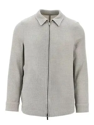 Emporio Armani Zipped Jacket - Grey