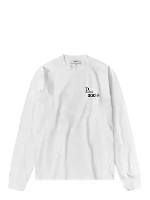 PALMES Piano Long-sleeve T-shirt - White